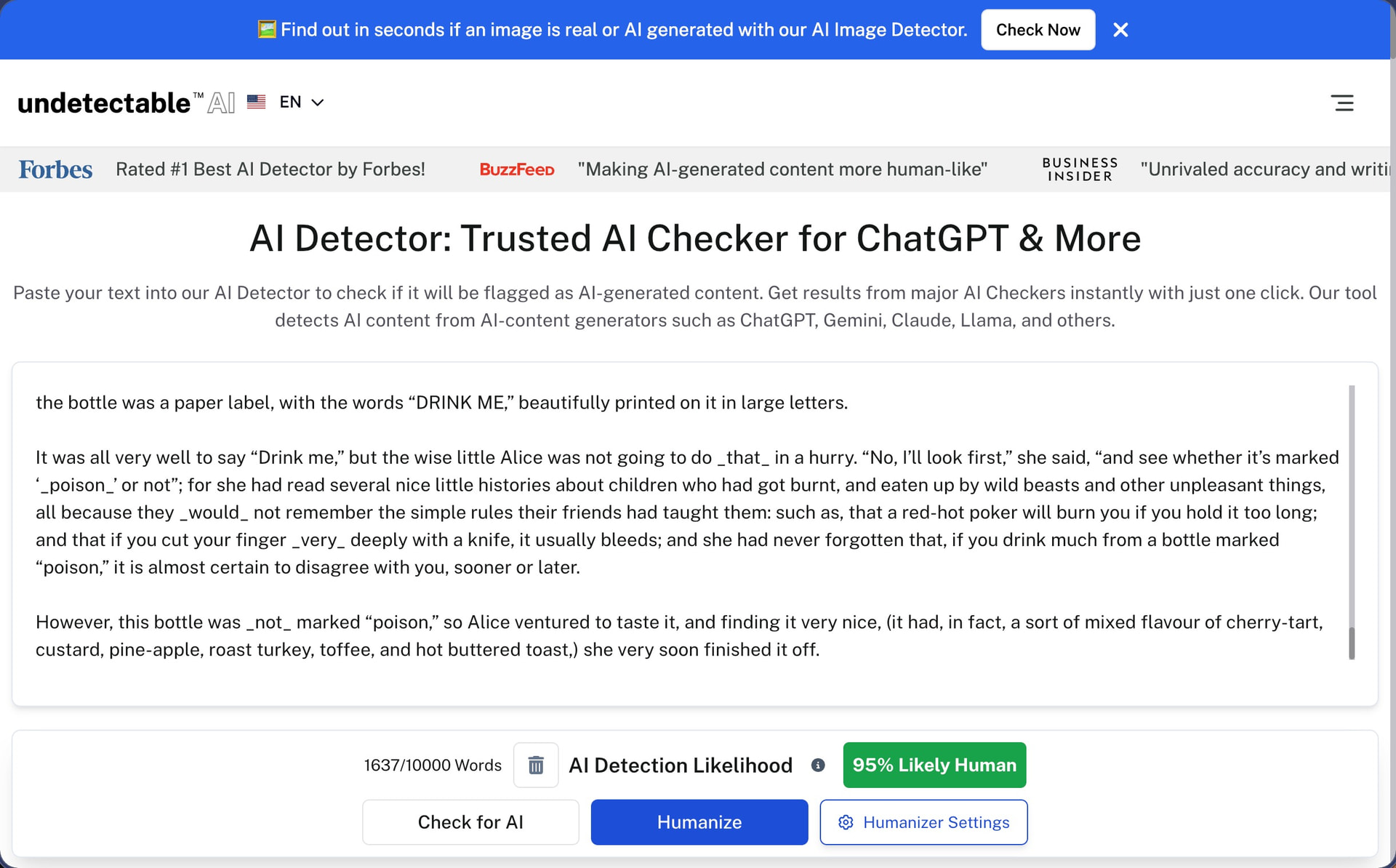 Undetectable AI Detector Review: Accuracy Testing with Real-World ...